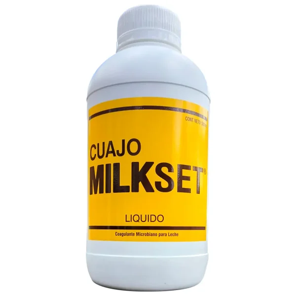 Cuajo Líquido Milkset x 500 mL - Cuajo para Queso